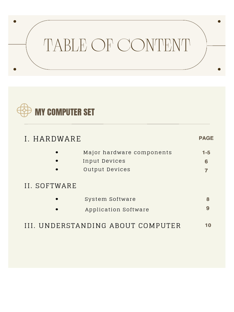 My Computer Set by Stephanie Quitay | PDF | Computer Hardware | Random Access Memory