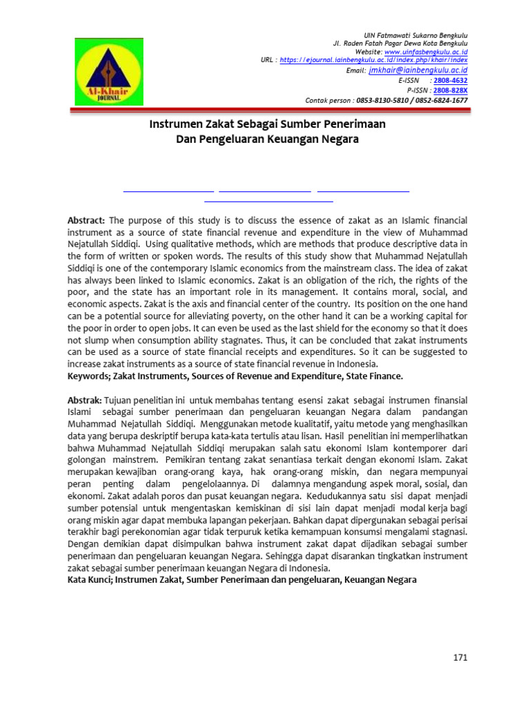 Instrumen_Zakat_Sebagai_Sumber_Penerimaan_Dan_Peng | PDF