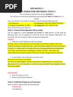 Mini IELTS Communication Test | PDF