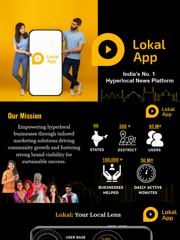 Lokal: India's Top Hyperlocal News Platform | PDF | Business Economics ...