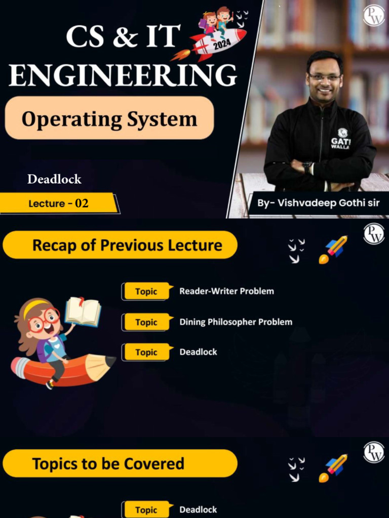 Deadlock 02 - Class Notes | PDF