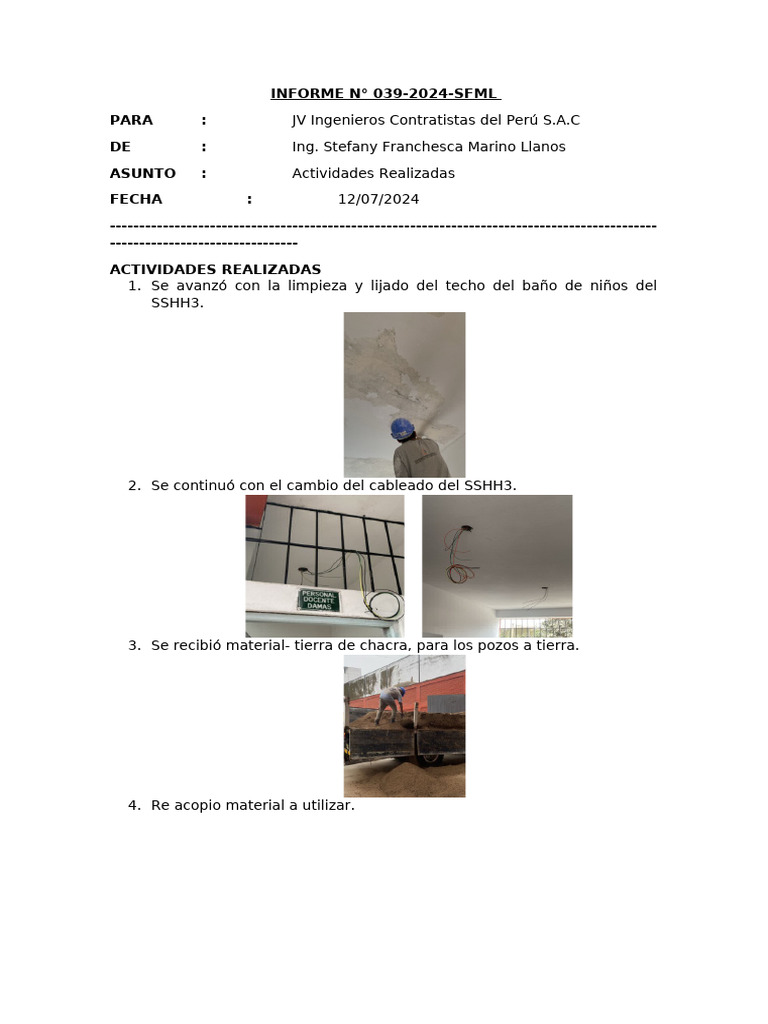 Informe #039-2024-SFML | PDF