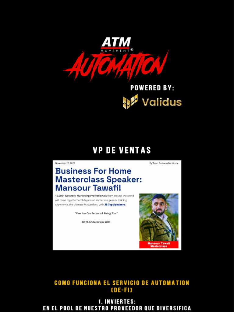 Atm Validus 2.0 | PDF