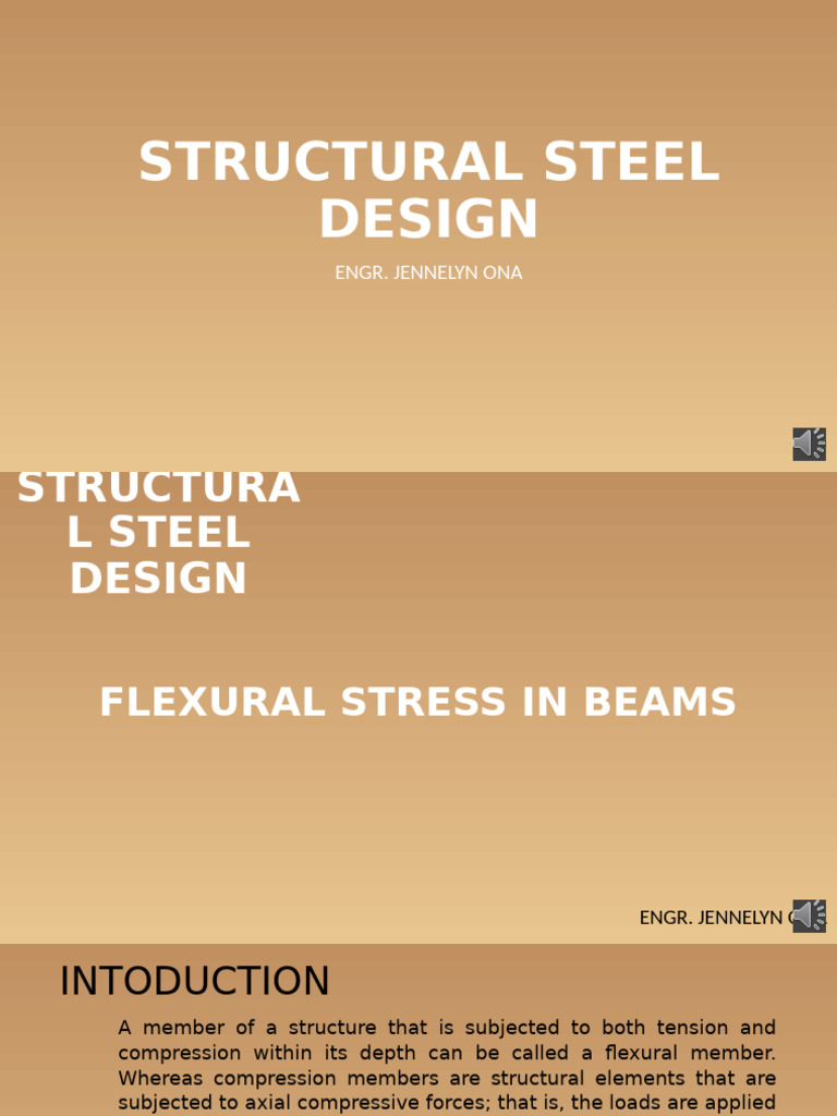 Structural Steel Module 2 Flexure Stress in Beams | PDF | Bending | Beam (Structure)