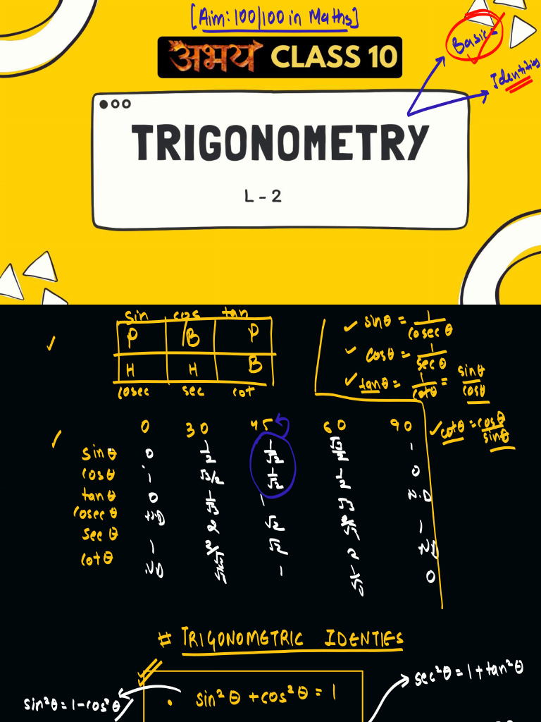 Trigonometry 2 | PDF