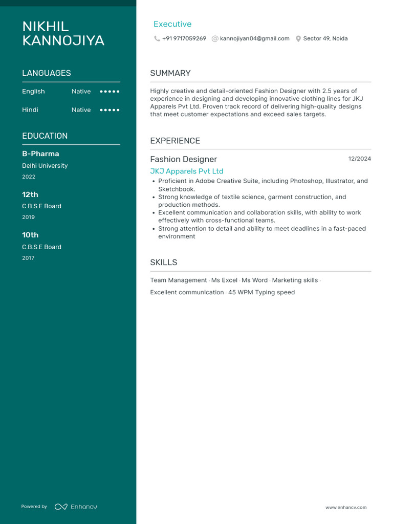 Nikhil Kannojiya Resume | PDF