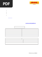 DHL Letter of Acceptance Template | PDF