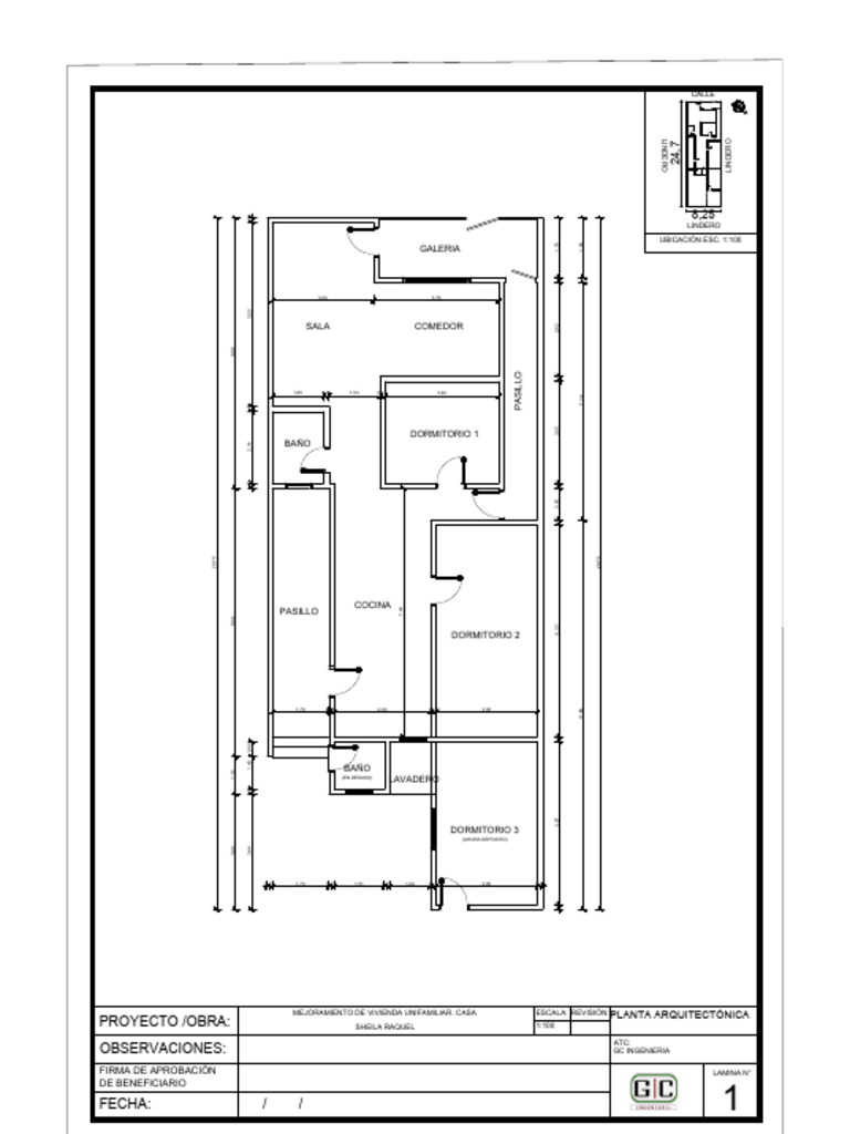 04 - Planta Arq | PDF
