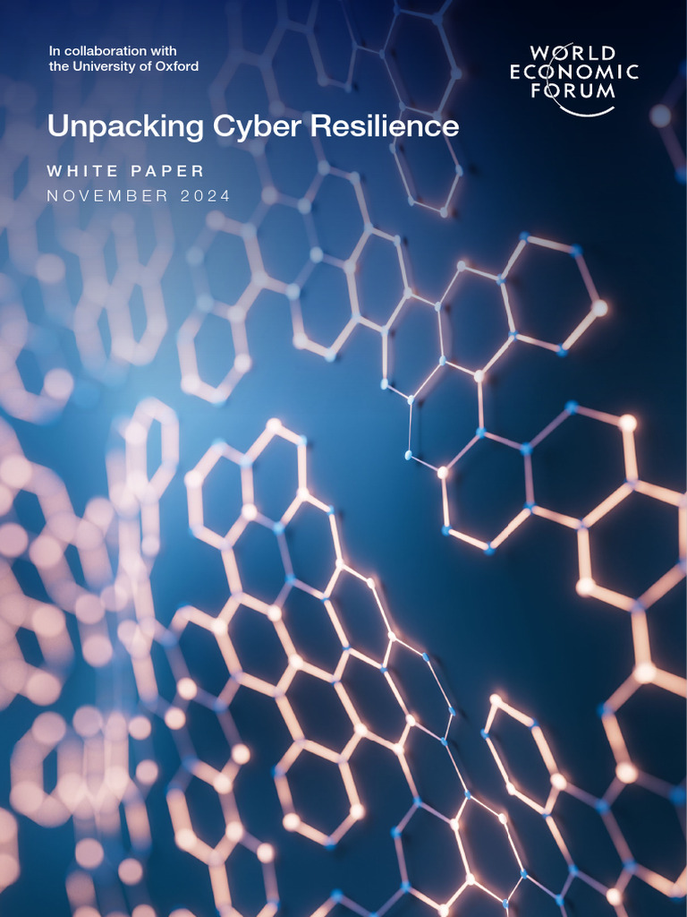 WEF Unpacking Cyber Resilience 2024 | PDF | Computer Security | Security