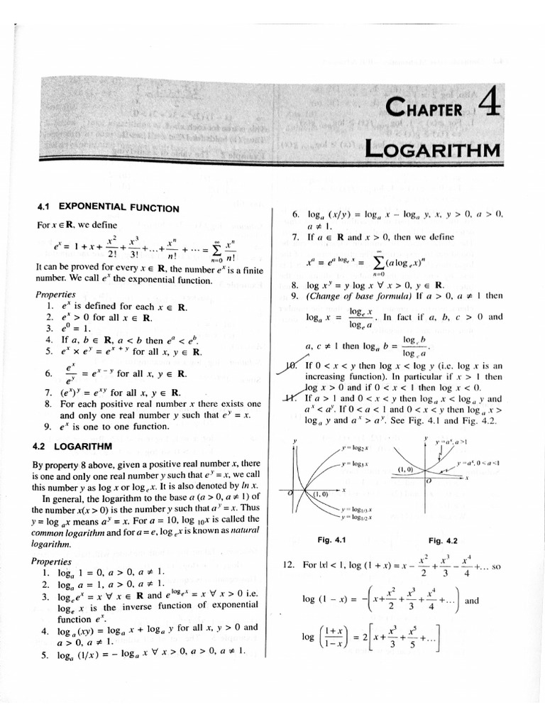 MC Graw Hill Logarithms | PDF