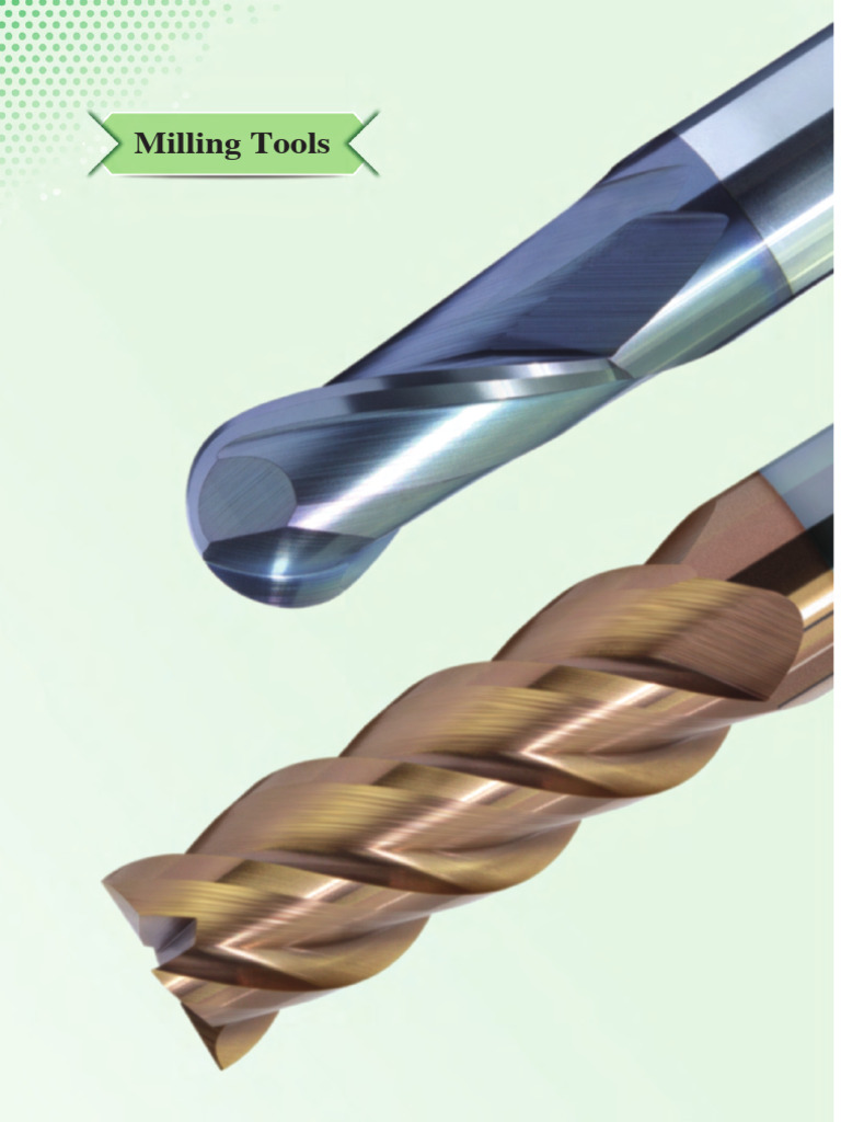 Milling Tools ZCC | PDF | Machining | Industrial Processes