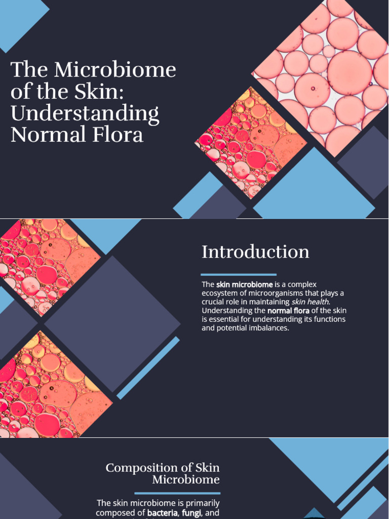 Skin Microbiome: Health & Impacts | PDF | Skin Care | Medical Specialties