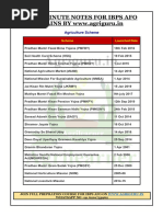 AFO Mains Courses 2024 IARI Toppers | PDF | Agriculture | Horticulture