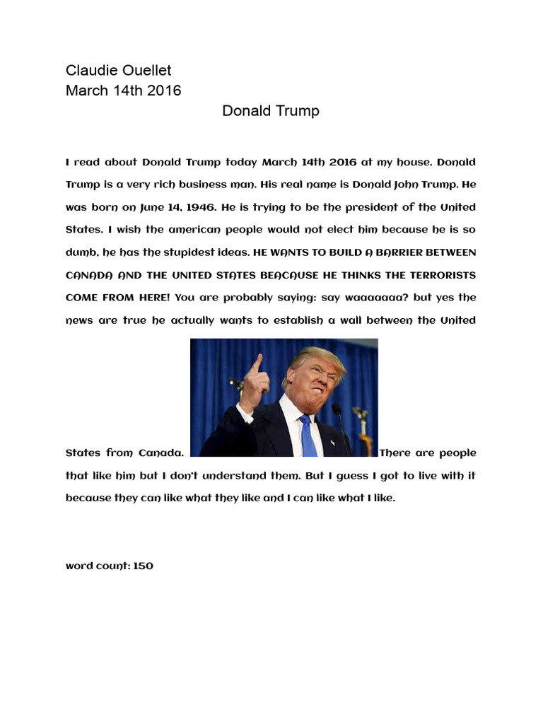 Donald Trump | PDF