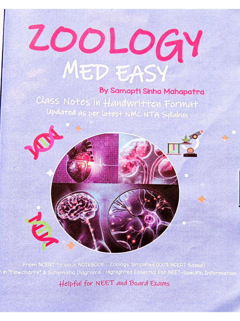zoology med easy (MR A) | PDF