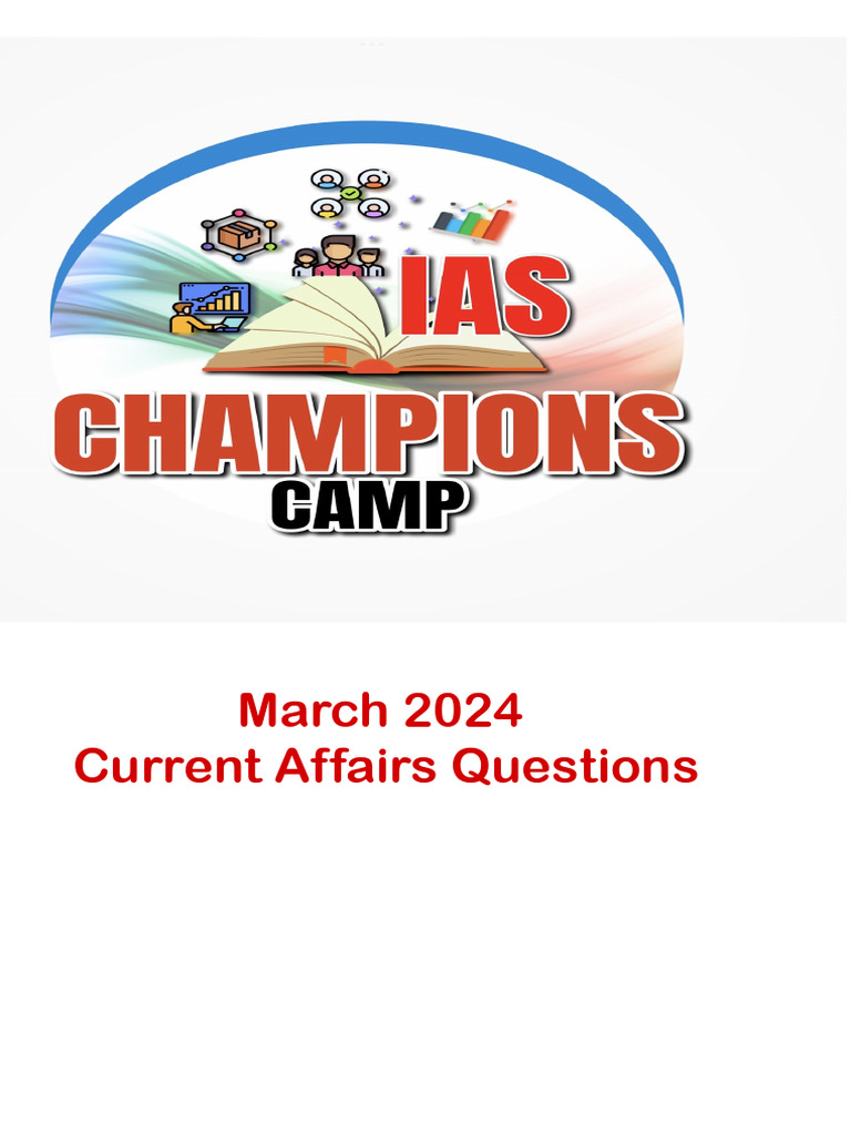 MARCH 2024 CA QUESTIONS | PDF