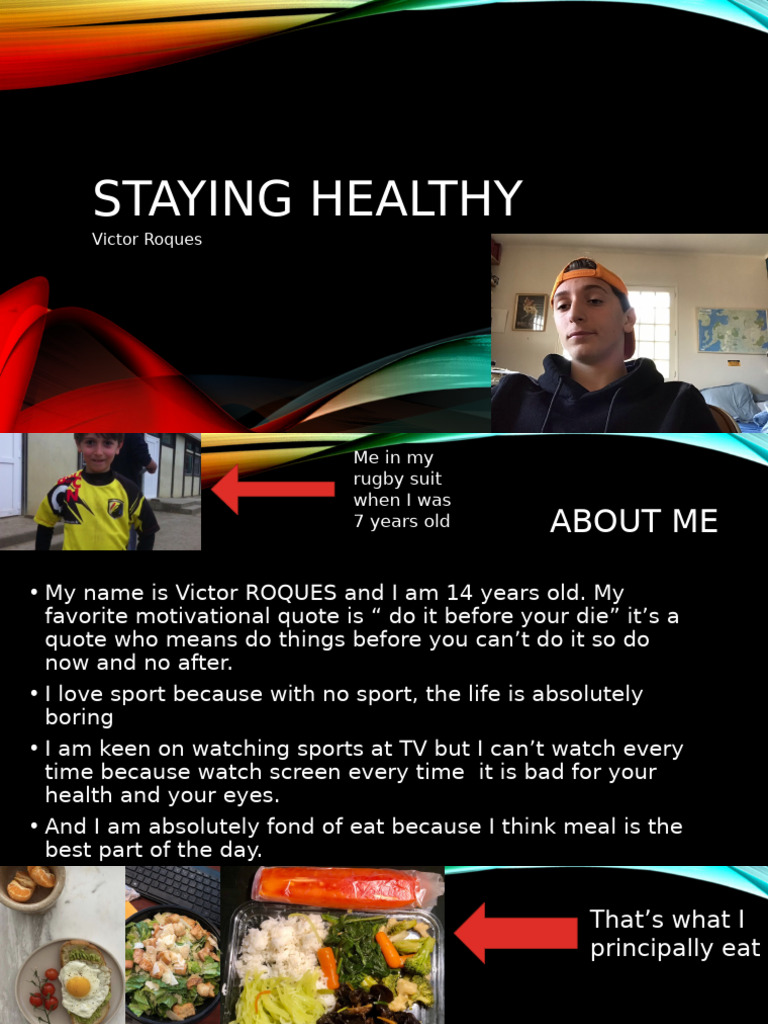 Project - Staying Healthy | PDF