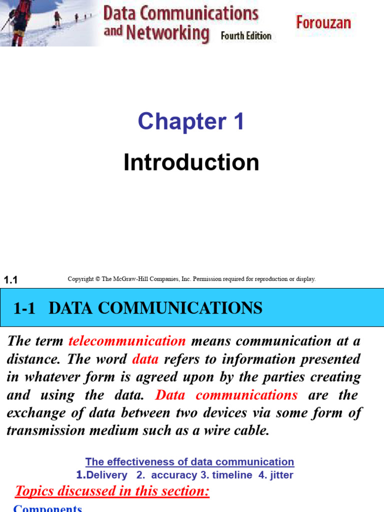 ch01.ppt | PDF | Computer Network | Network Topology