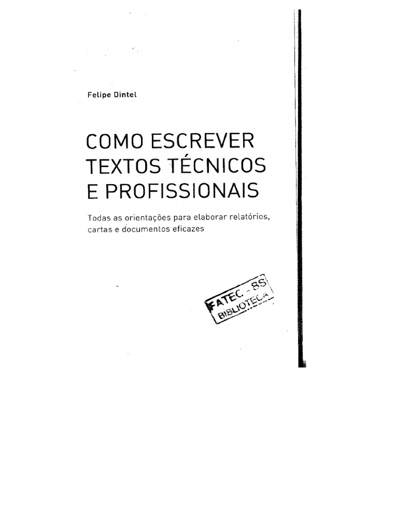 DINTEL - Textos Técnicos e Profissionais - Completo | PDF