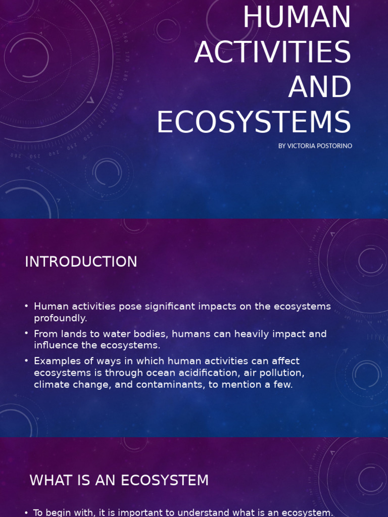 Human Impact on Ecosystems Explained | PDF | Ecosystem | Deforestation