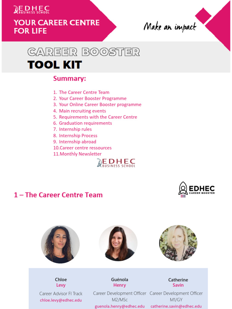 Career Booster Tool Kit Master 2 FI.2278247885 | PDF