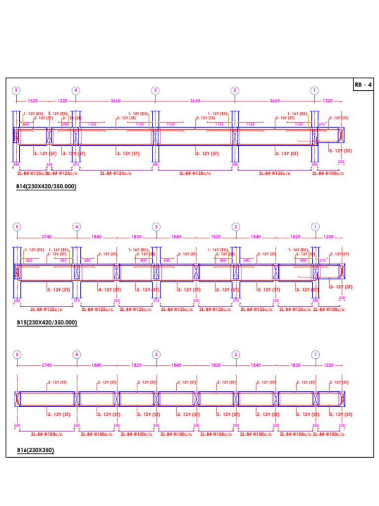 ROOF BEAMS - DET 4 | PDF