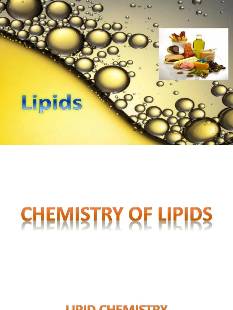 Lipids | PDF