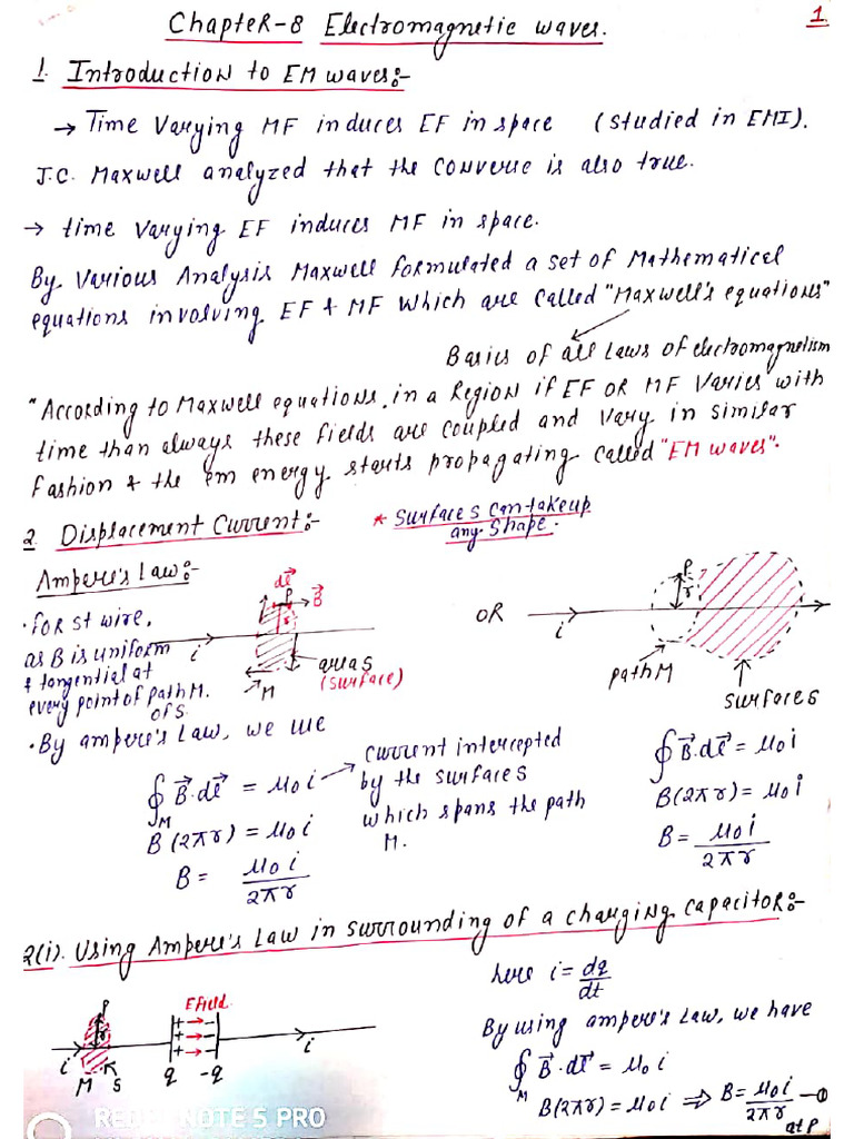 Ch8 EM Waves | PDF