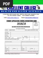 UTT AMIS Application Form | PDF