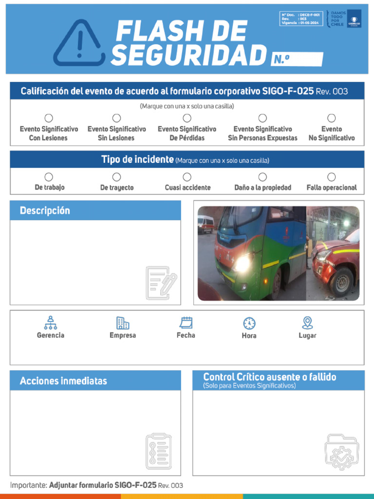 Flash de Seguridad N°063 | PDF