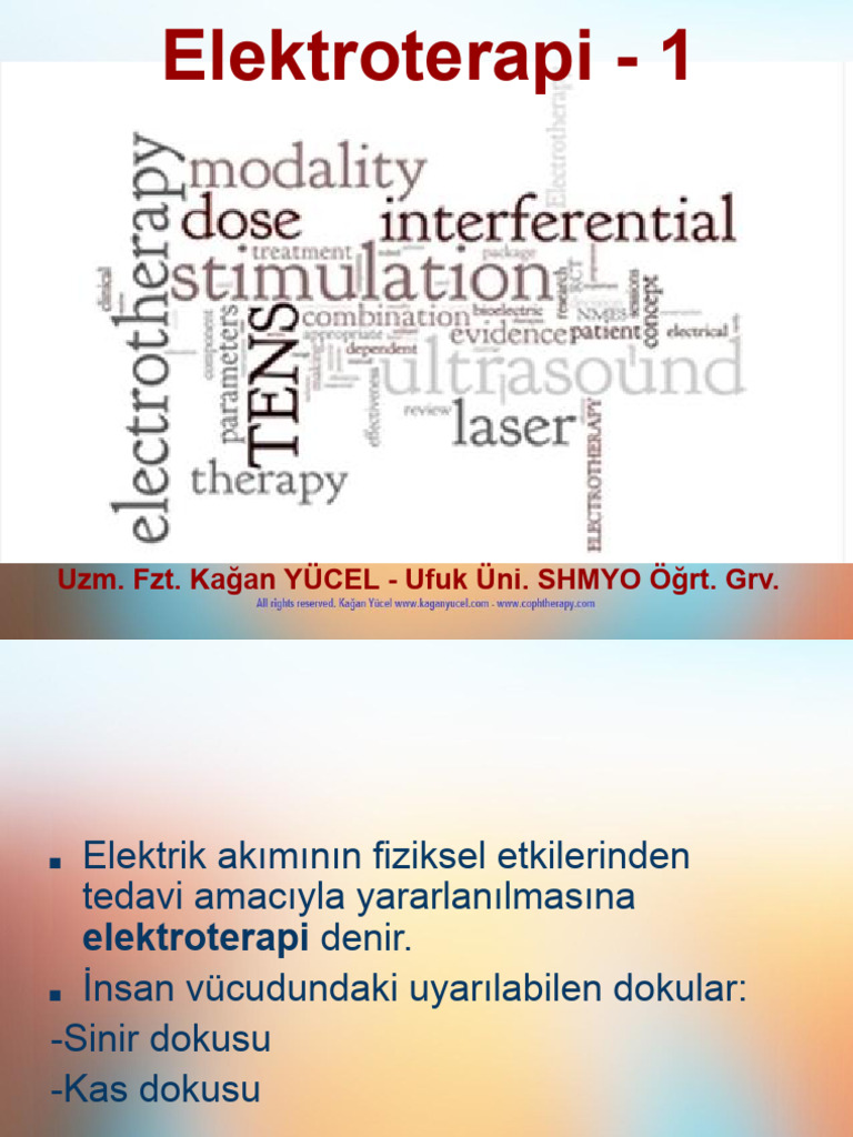 Elektroterapi - 1 | PDF