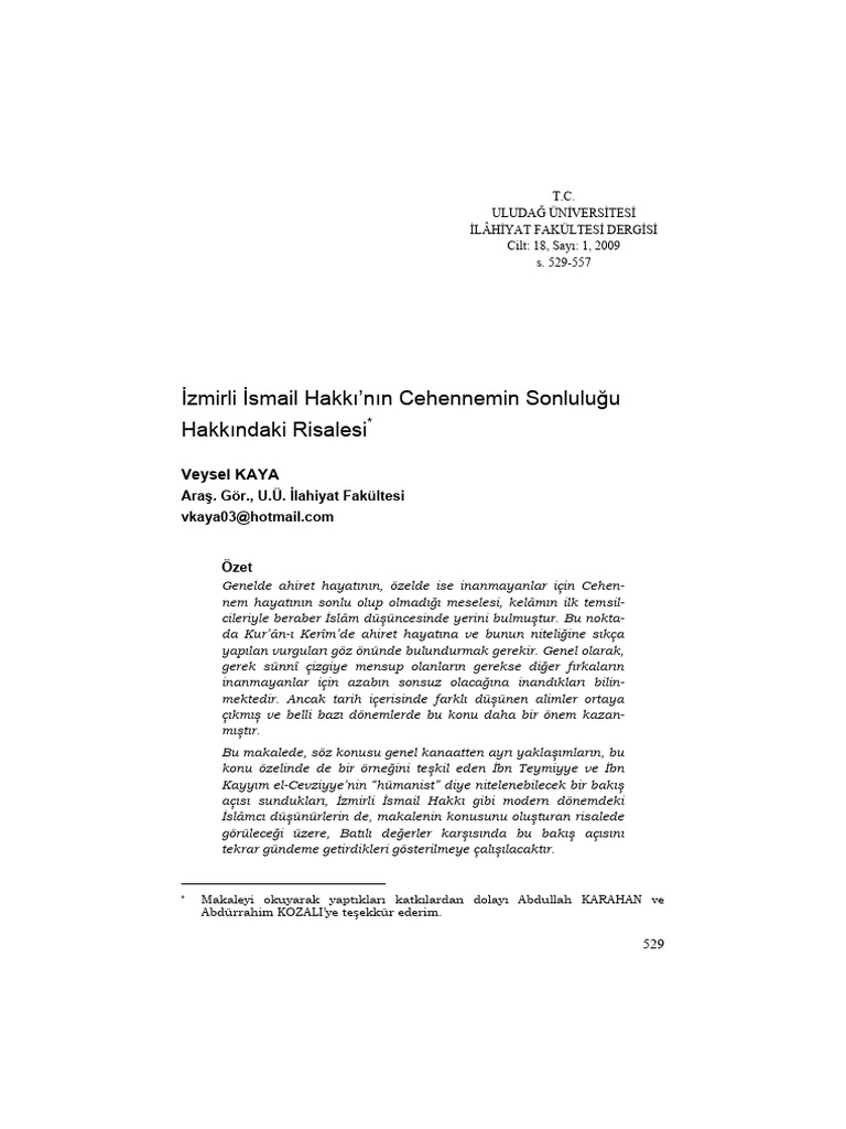 __zmirli __smail Hakk_____n__n Cehennemin Sonlulu__u Hakk__ndaki Risalesi[#162866]-143716 | PDF