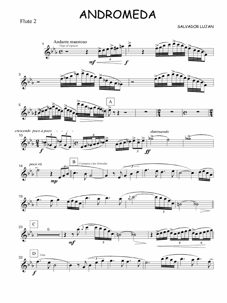 Andromeda 02 Flute 2 | PDF
