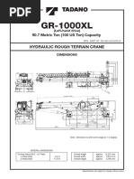 GR-600EX Hydraulic Rough Terrain Crane | PDF | Crane (Machine) | Pump