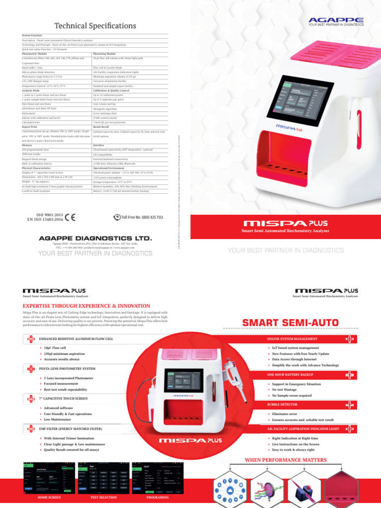 Mispa Plus 2021 For ADL-5 | PDF | Spectrophotometry