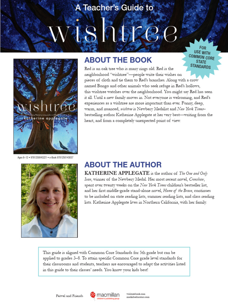 wishtree-common-core-guide | PDF | Narration