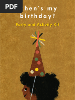 Birthday Book | PDF | Self-Improvement