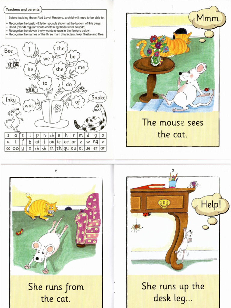 Jolly Phonics Readers 1 Inky | PDF