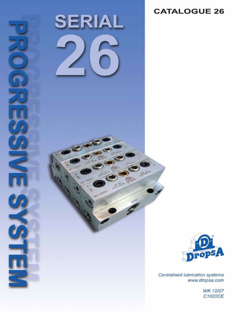 Progressive System Catalogue (1) | PDF | Tornillo | Lubricante