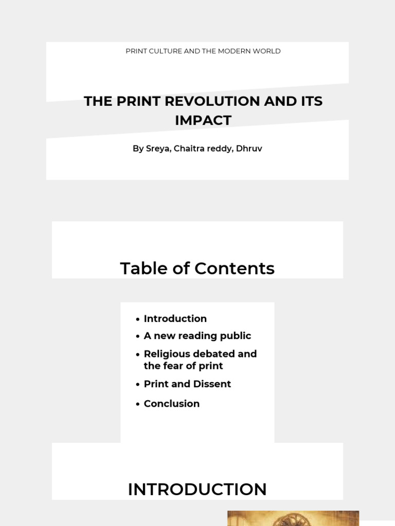 The Print Revolution and Its Impact | PDF | Books | Printing Press
