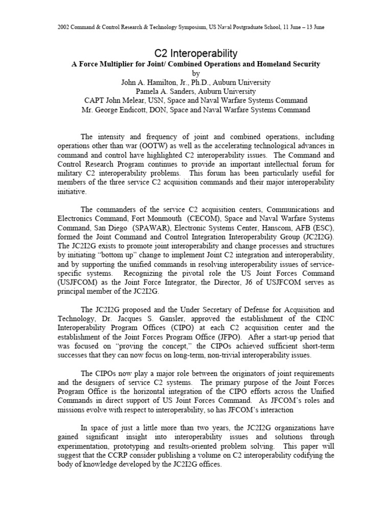 713019 | PDF | Interoperability | Information