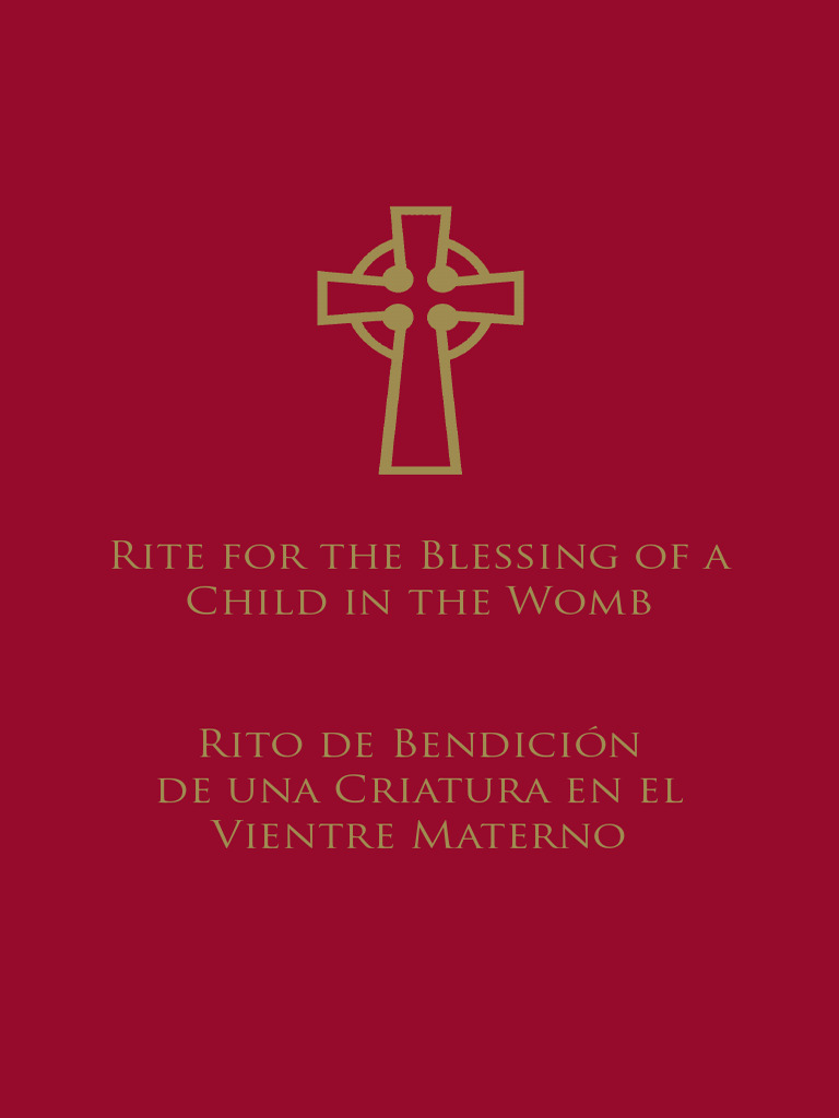 Rite for the Blessing of a Child in the Womb(1) | PDF | Mass (Liturgy ...
