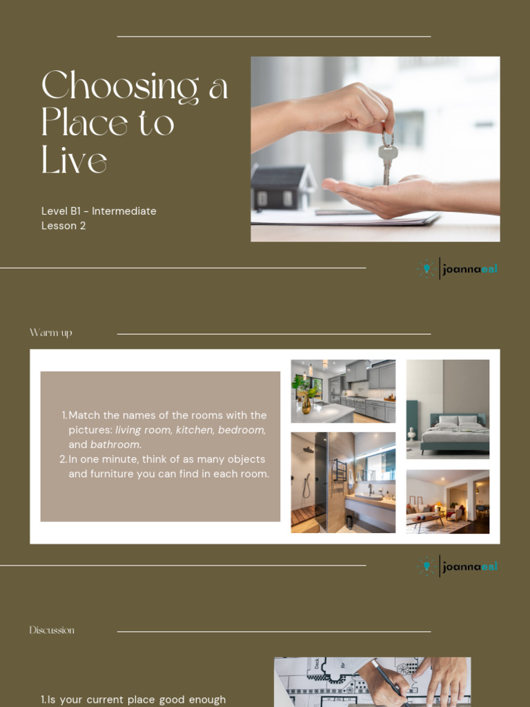 b1 Choosing A Place To Live | PDF | Room | Bedroom