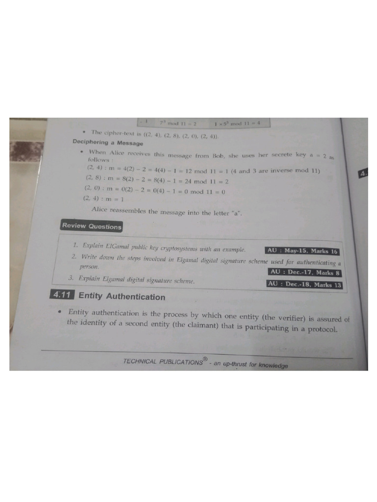 entity authentication | PDF
