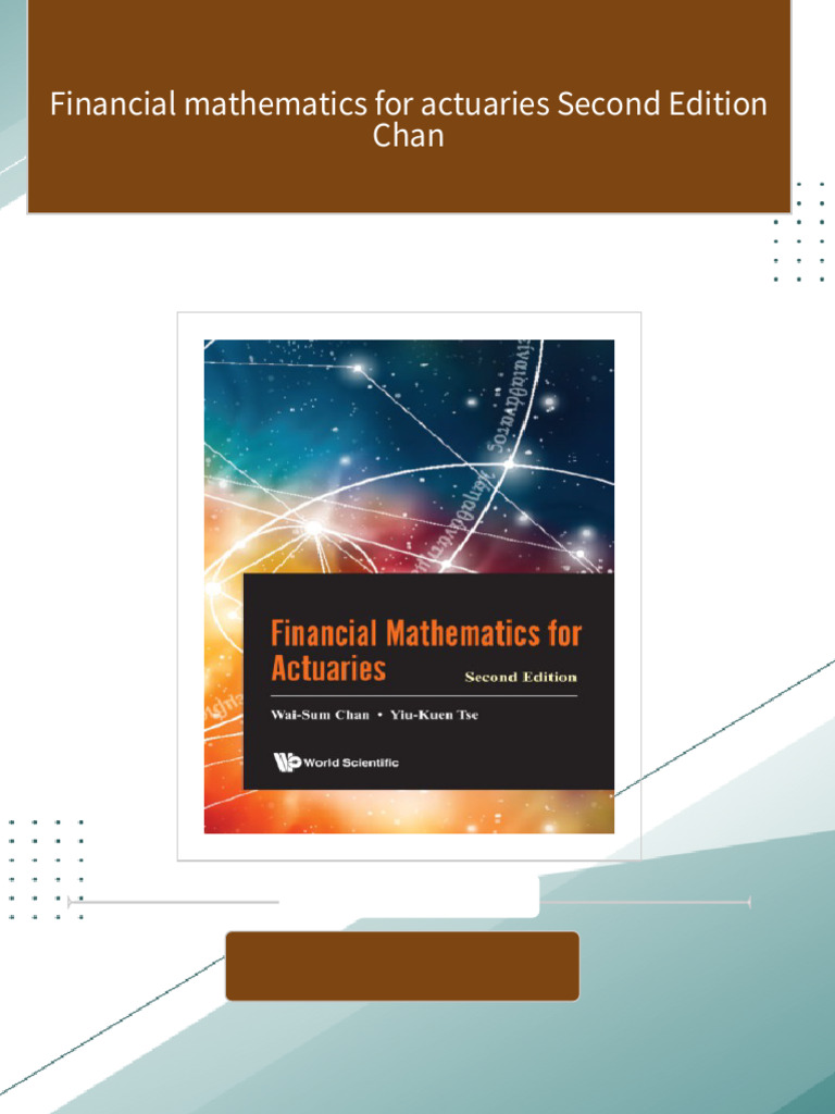 Instant Download Financial Mathematics For Actuaries Second Edition ...