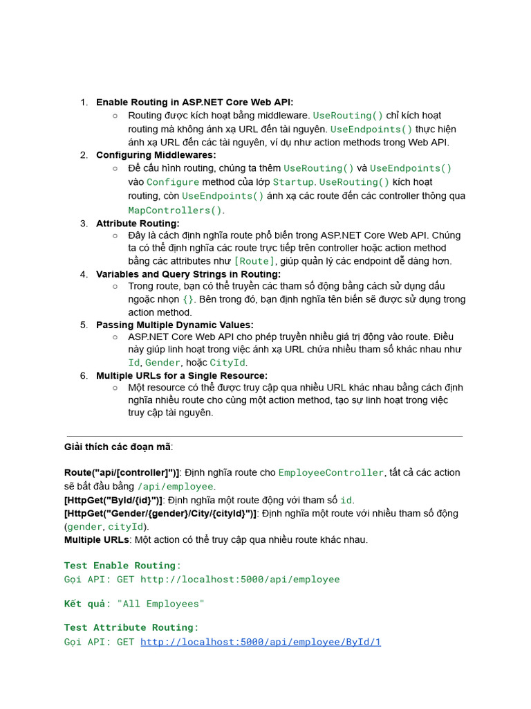 Thuyết trình prn231 | PDF