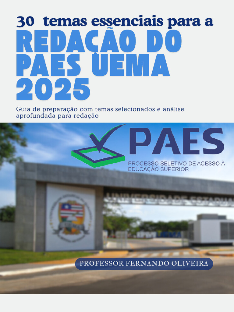 30 Temas Essenciais para A Redacao Do Paes Uema 20 241118 145813 | PDF | Liberdade | Brasil
