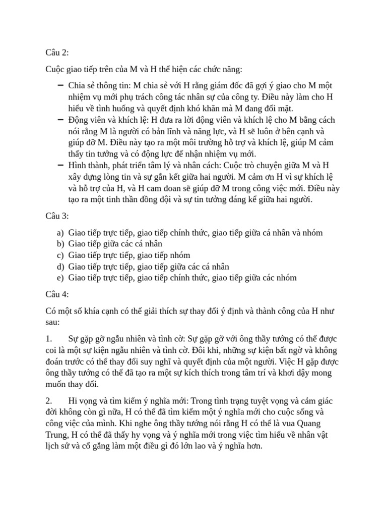 Trần Đặng Quang Thái Kngt Bài Tập Câu 2 3 4 | PDF