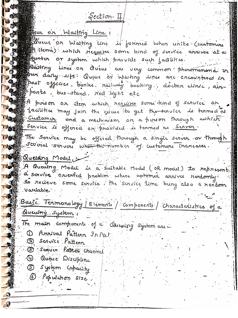 Section 2 Queuing | PDF