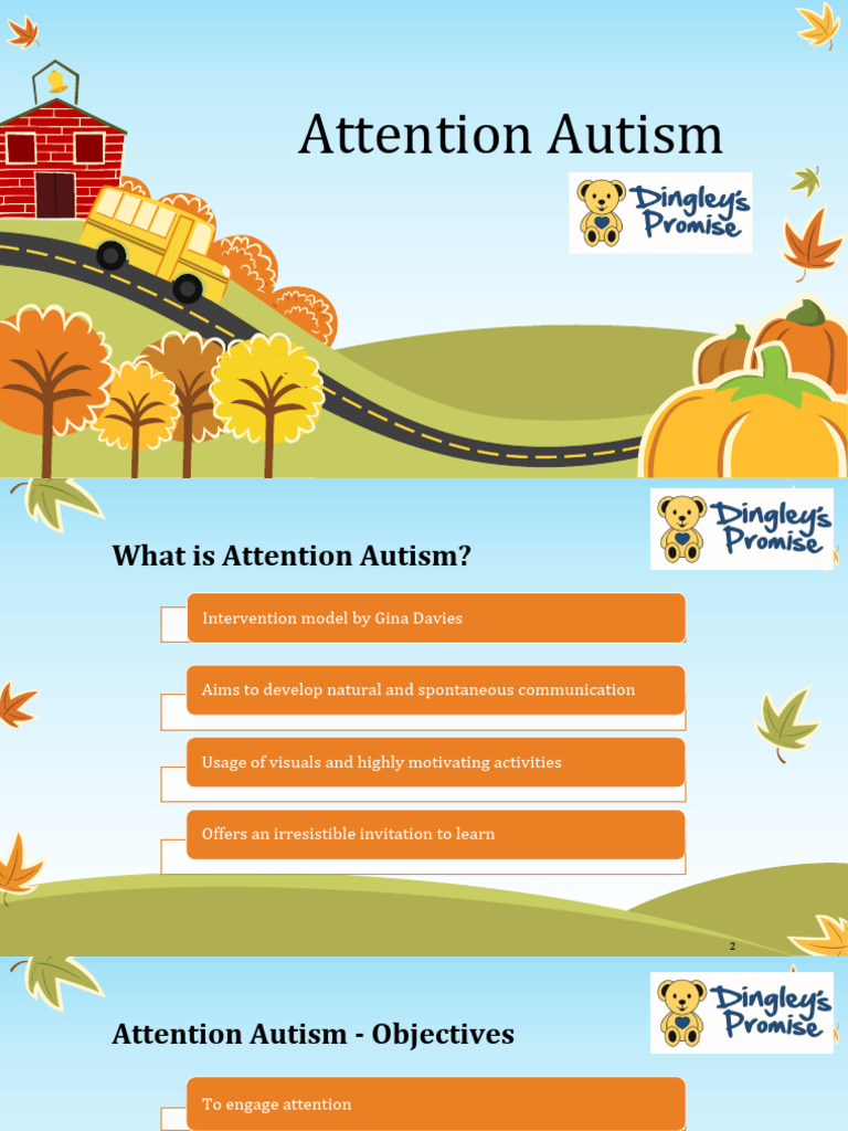 Attention-Autism.pptx-1 | PDF | Attention | Autism Spectrum